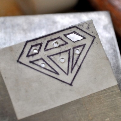 My Process ~ How to make a sterling silver diamond pendant! | Epheriell ...